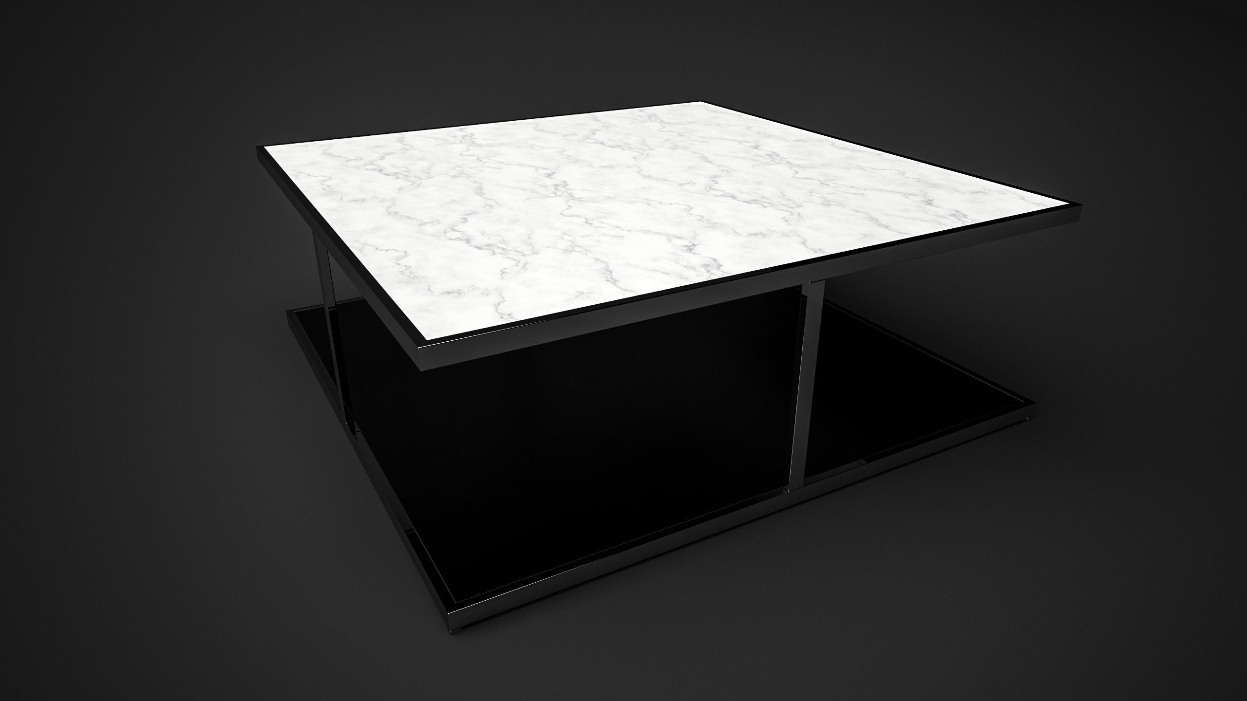 3D model Coffee Table - Ann Modloft VR / AR / low-poly | CGTrader