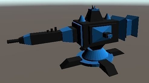 3D model Tower Defense Turret VR / AR / low-poly | CGTrader