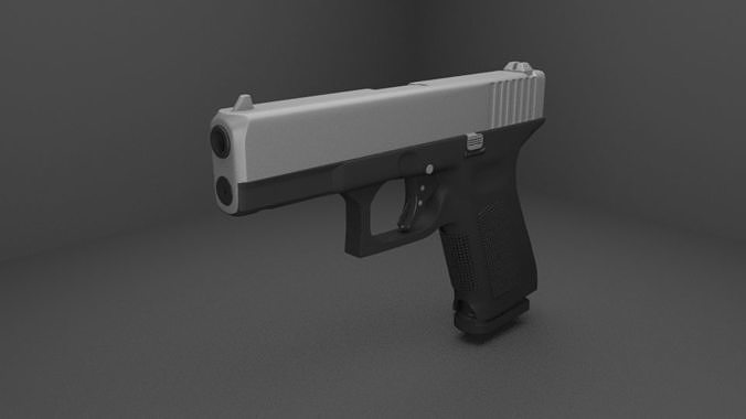 3D model Glock 19 Gen 5 VR / AR / low-poly | CGTrader