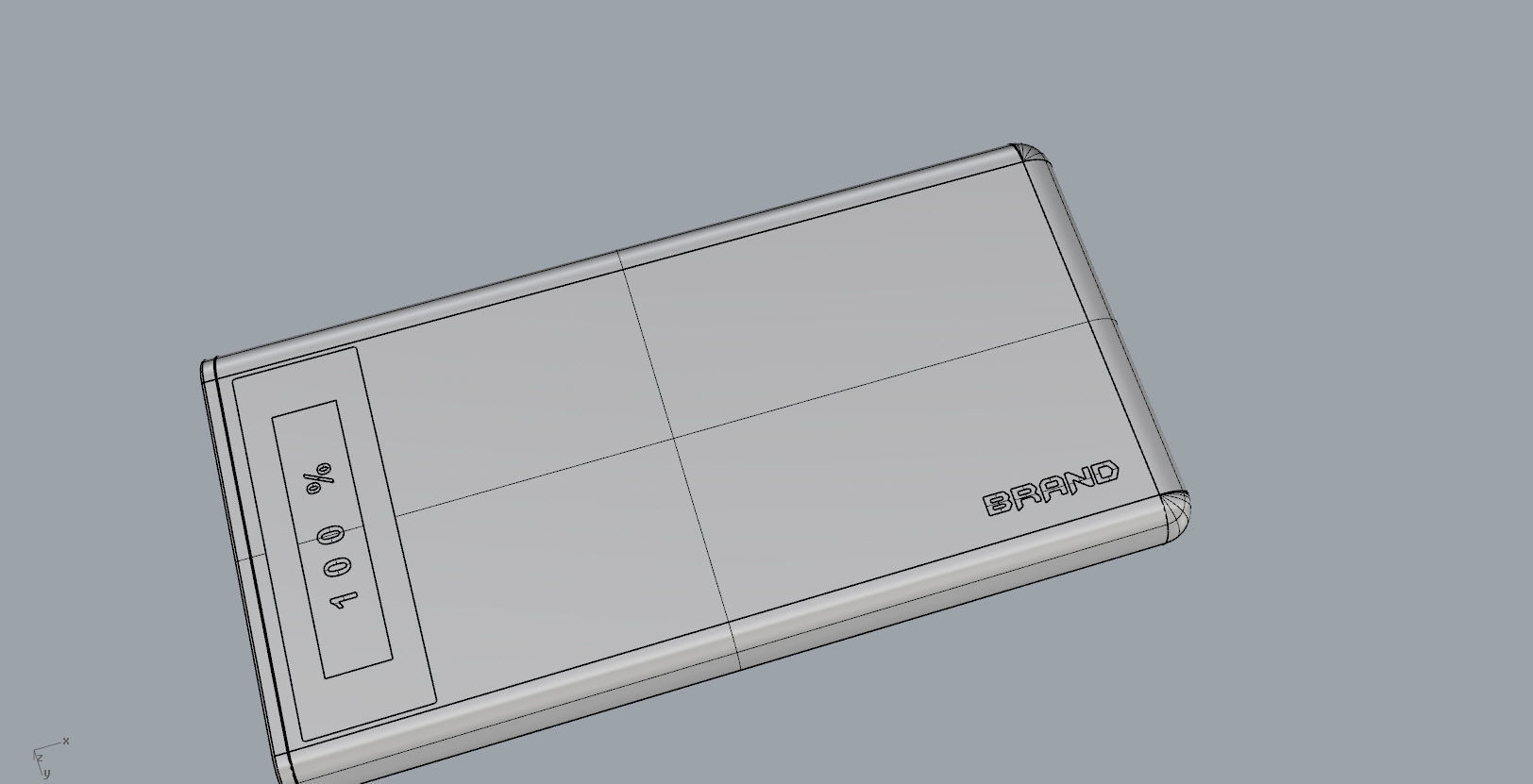 Power bank white 3D model 3D printable | CGTrader