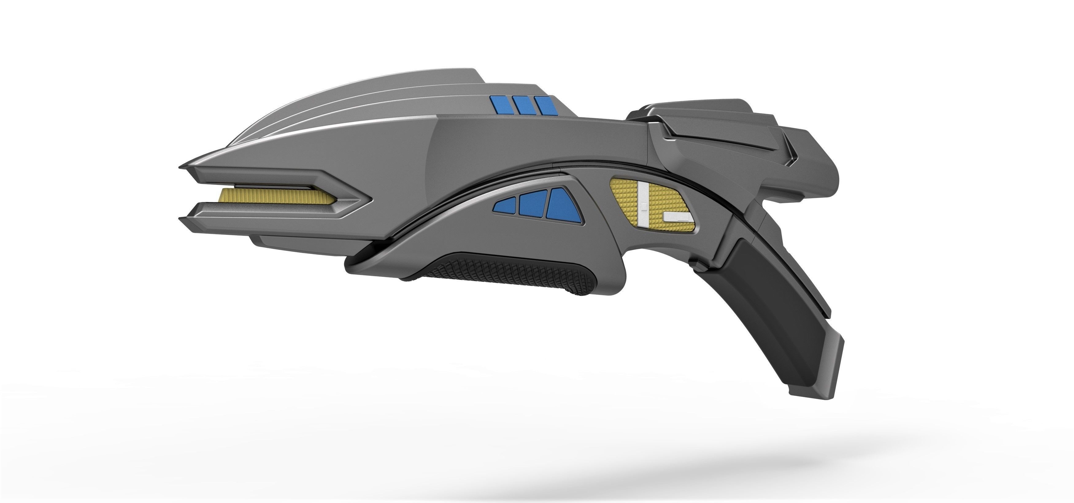Romulan Disruptor Rifle from Star Trek Deep Space Nine 3D model | CGTrader