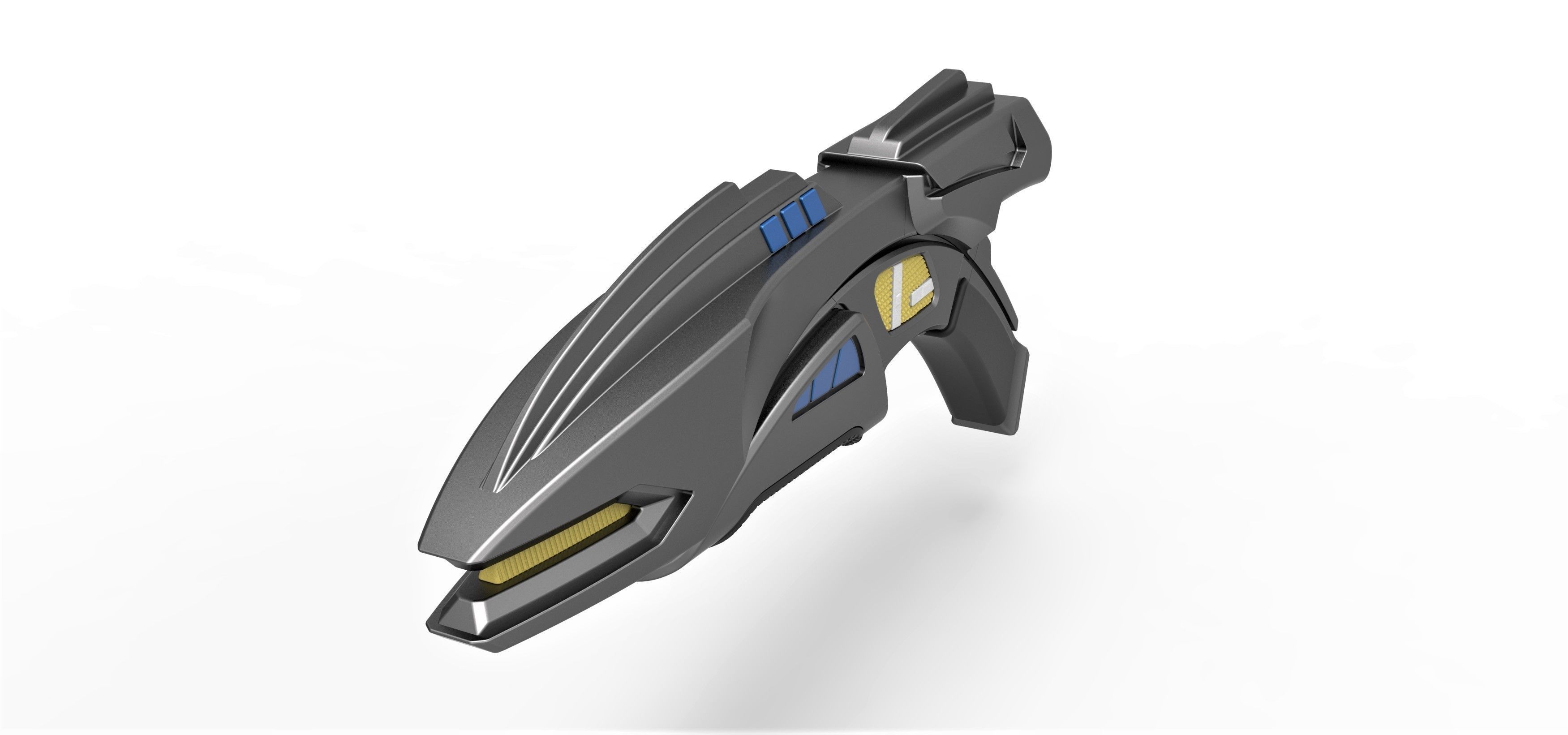 Romulan Disruptor Rifle from Star Trek Deep Space Nine 3D model | CGTrader