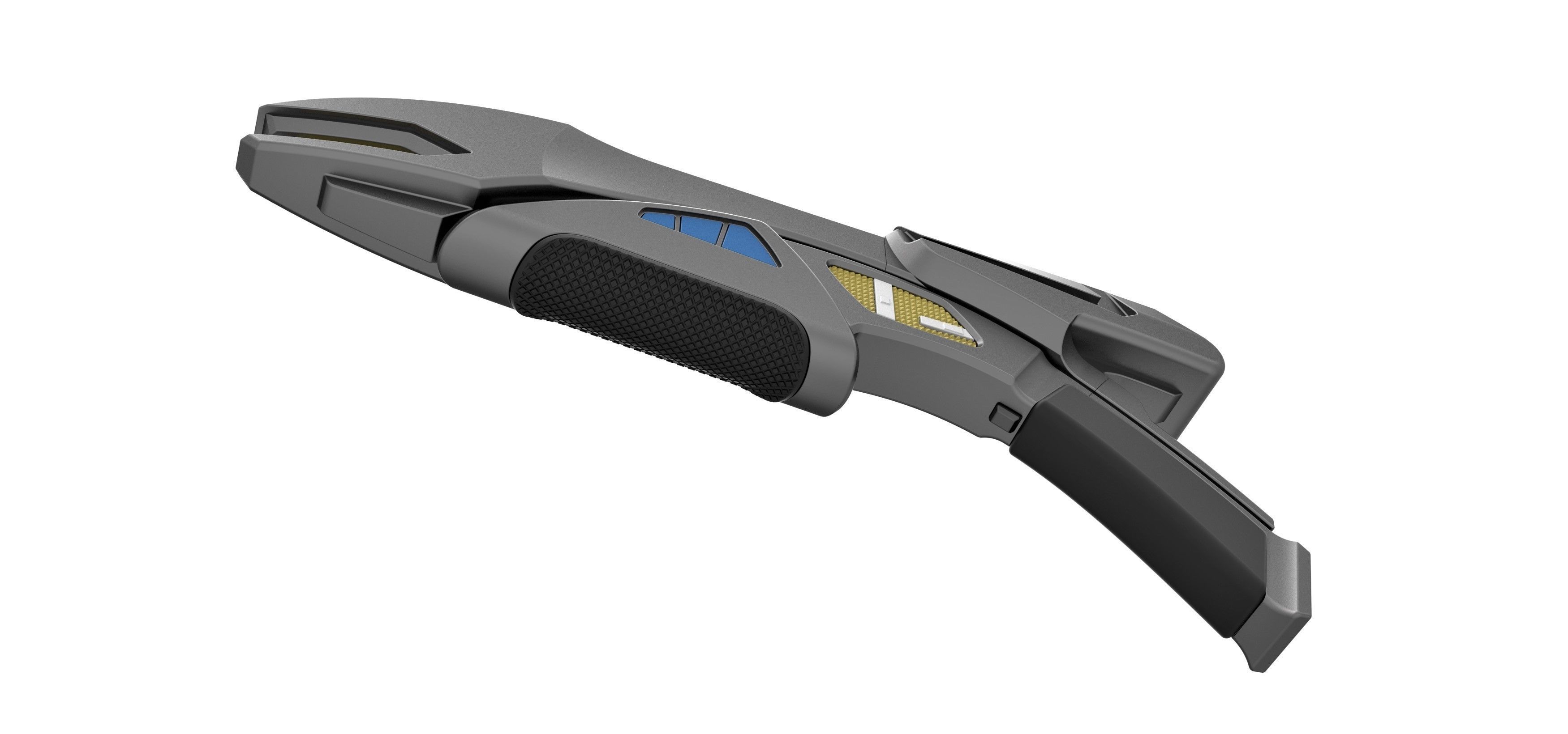 Romulan Disruptor Rifle from Star Trek Deep Space Nine 3D model | CGTrader