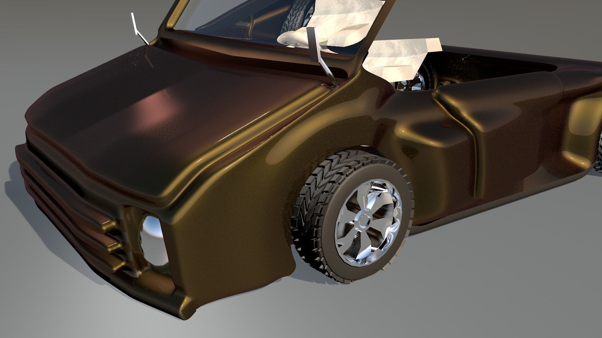 3D model Game Car 3d Model Style Seven VR / AR / low-poly | CGTrader