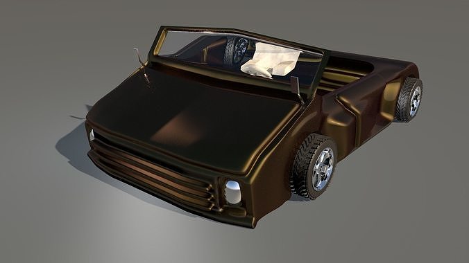 3D model Game Car 3d Model Style Seven VR / AR / low-poly | CGTrader