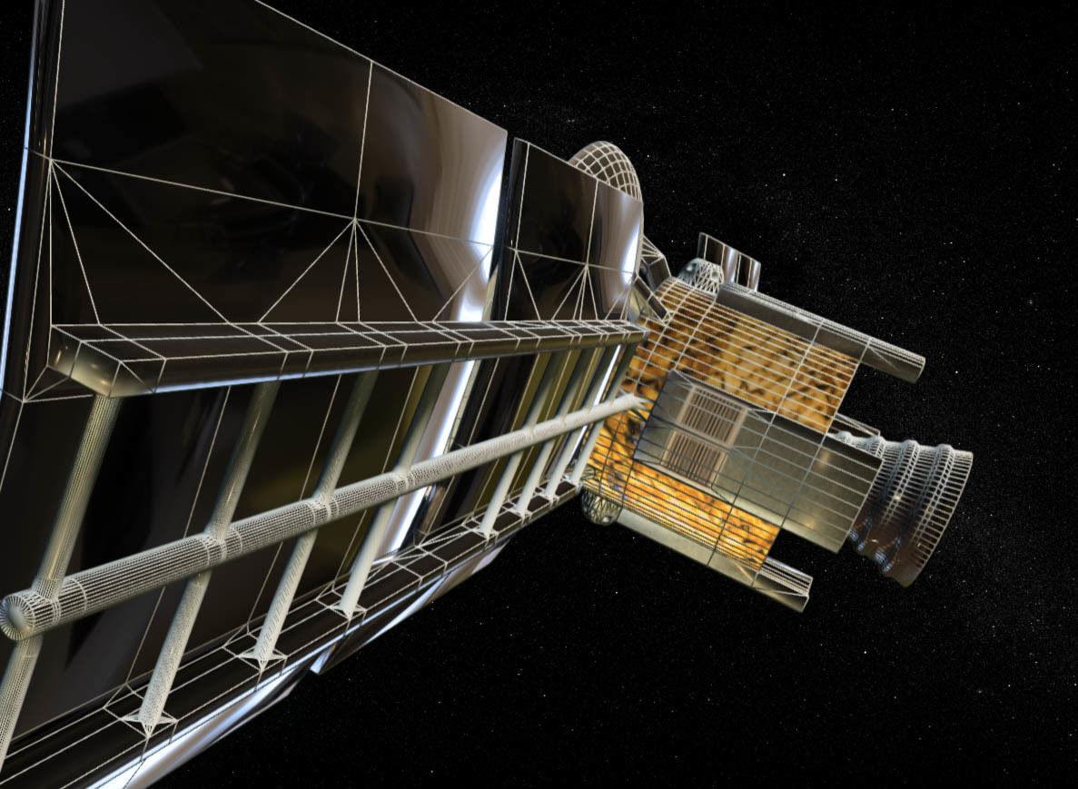 Probe-print satellite 3D model 3D printable | CGTrader