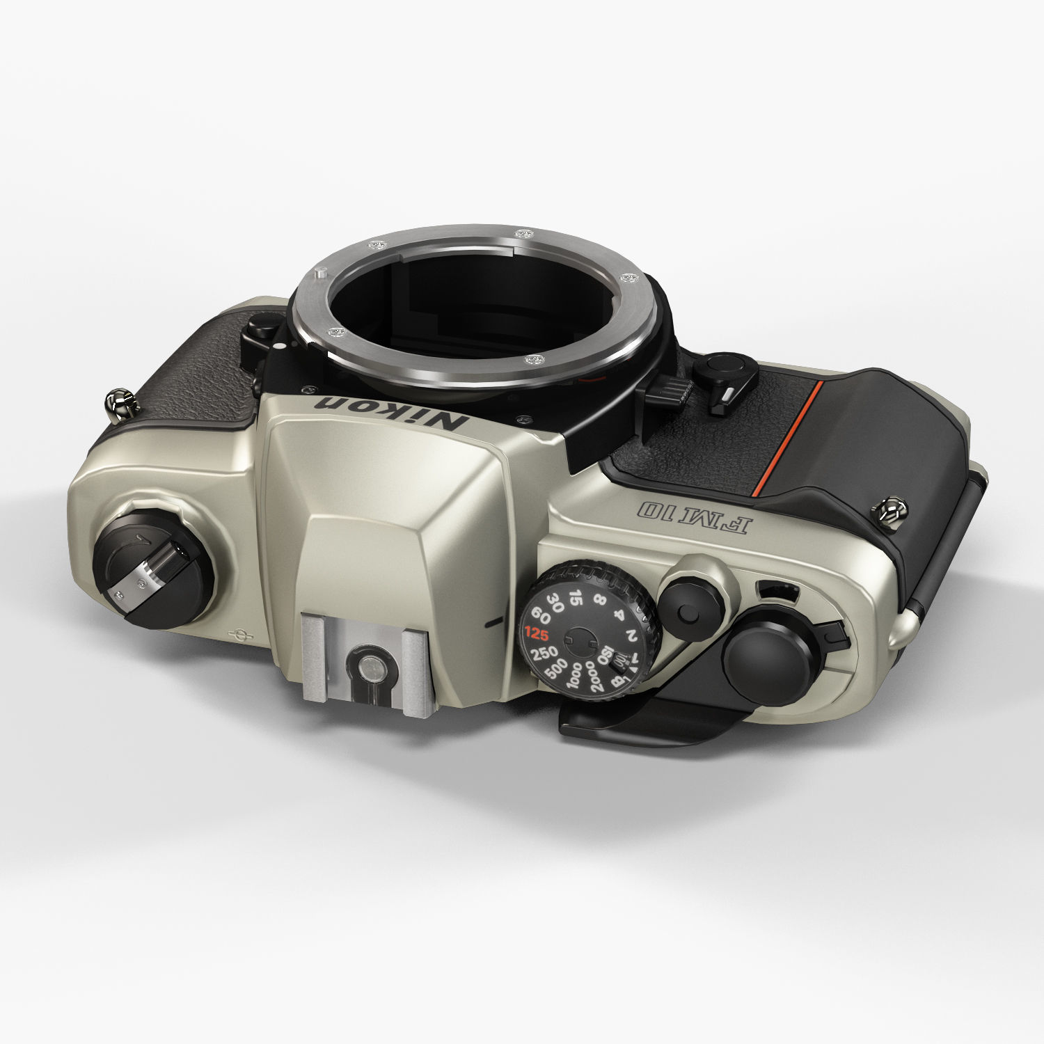 3D model Nikon FM10 35mm film SLR camera VR / AR / low-poly | CGTrader