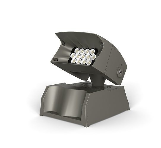 Outdoor industrial Lighting Module 5 3D model | CGTrader