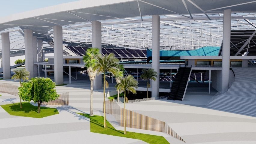 SoFi Stadium - Los Angeles - USA 3D model | CGTrader