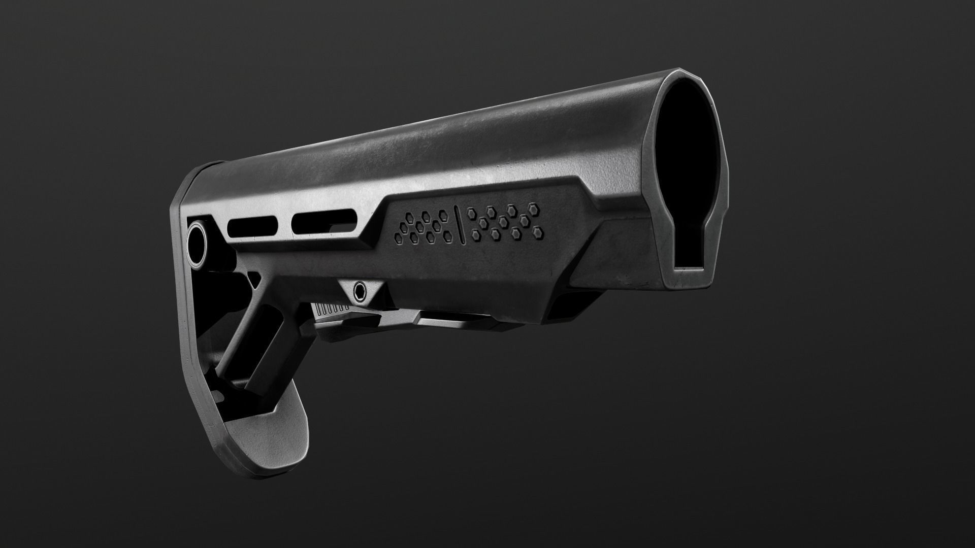 3D model Strike Industries Viper Mod1 AR15 Collapsible Buttstock VR ...