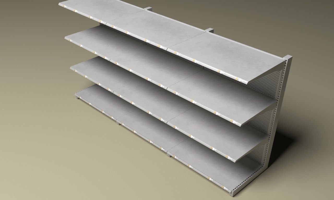 3D model Sales shelf VR / AR / low-poly | CGTrader