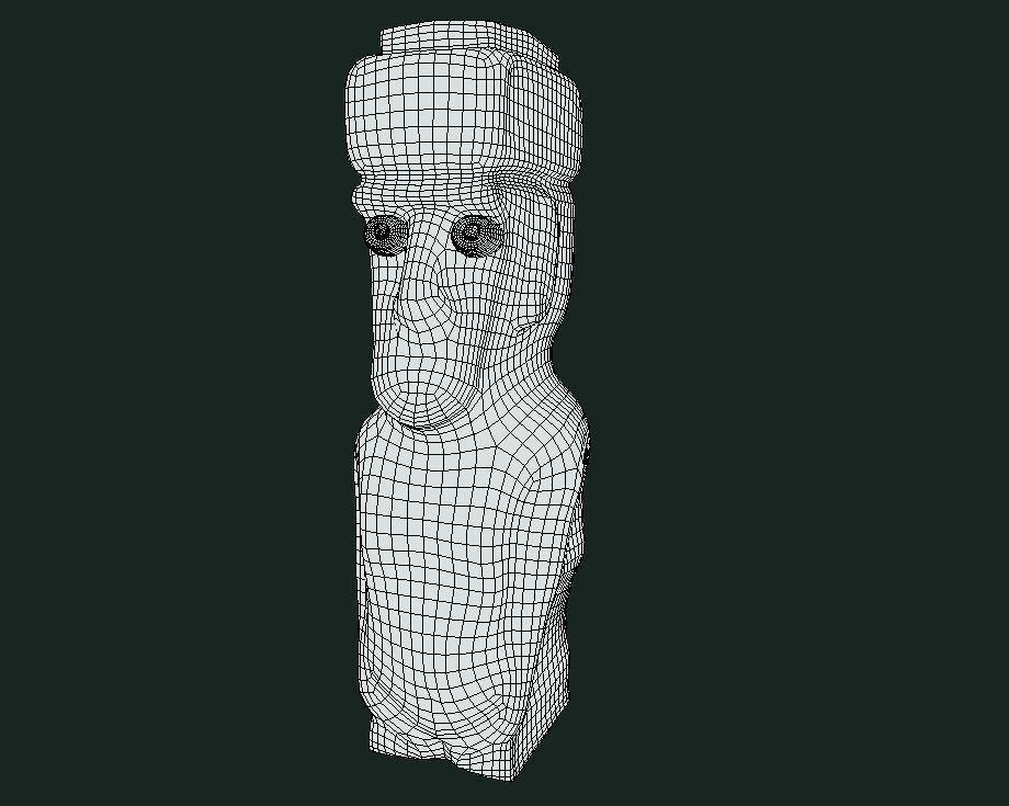 Moai Character 3D model | CGTrader