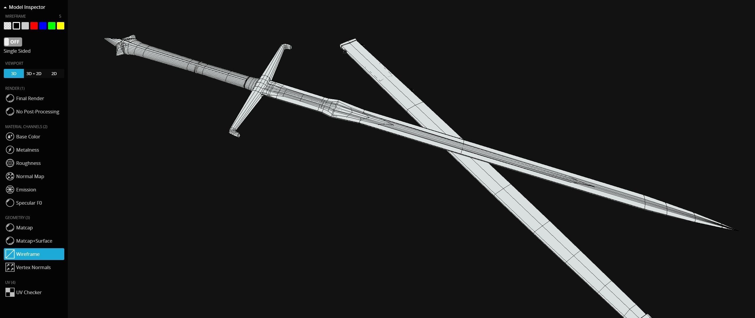 3D model Demon Knight Sword VR / AR / low-poly | CGTrader