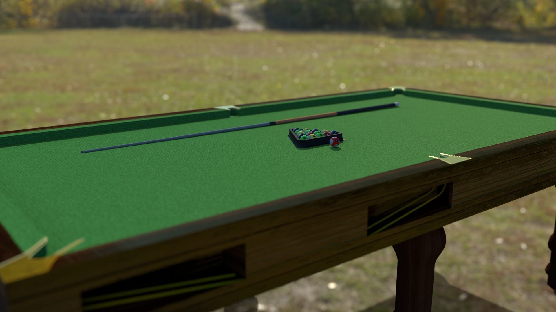 3D model billiard VR / AR / low-poly | CGTrader