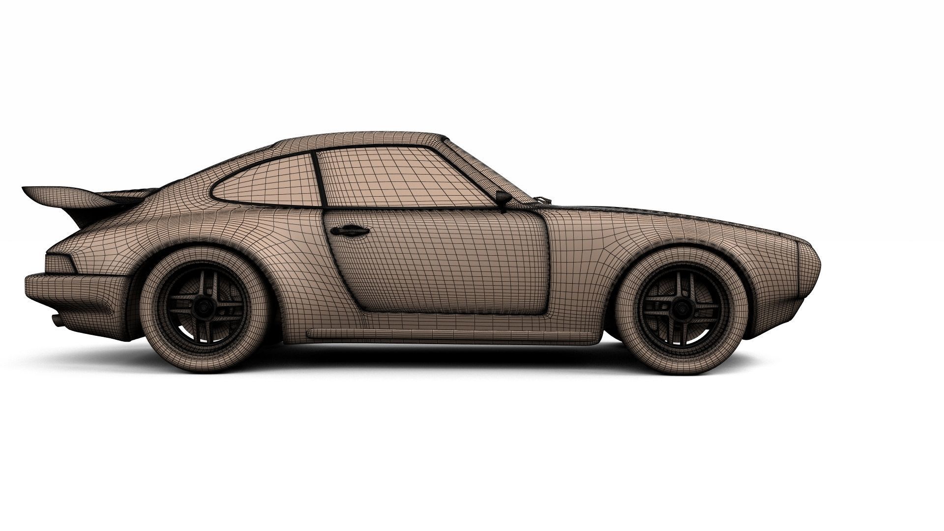 Porschentiac 911 Firebird 3D model | CGTrader