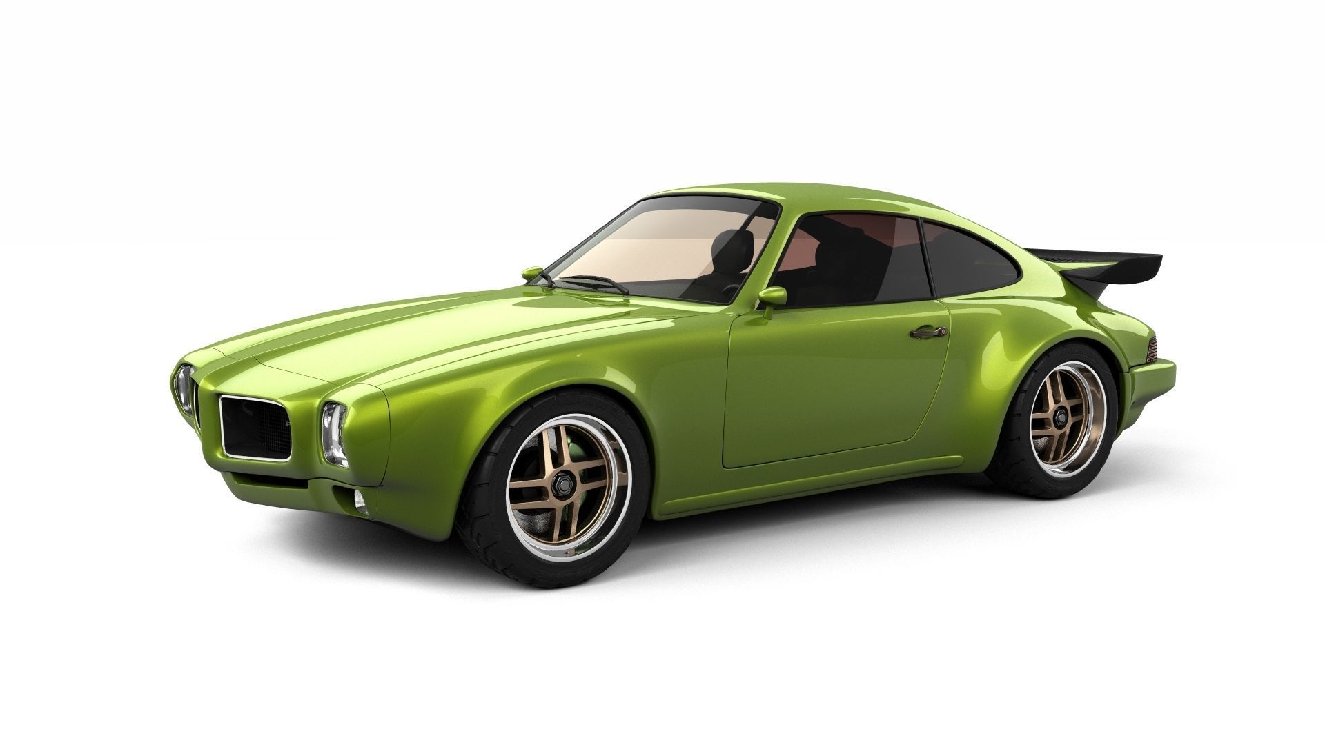 Porschentiac 911 Firebird 3D model | CGTrader