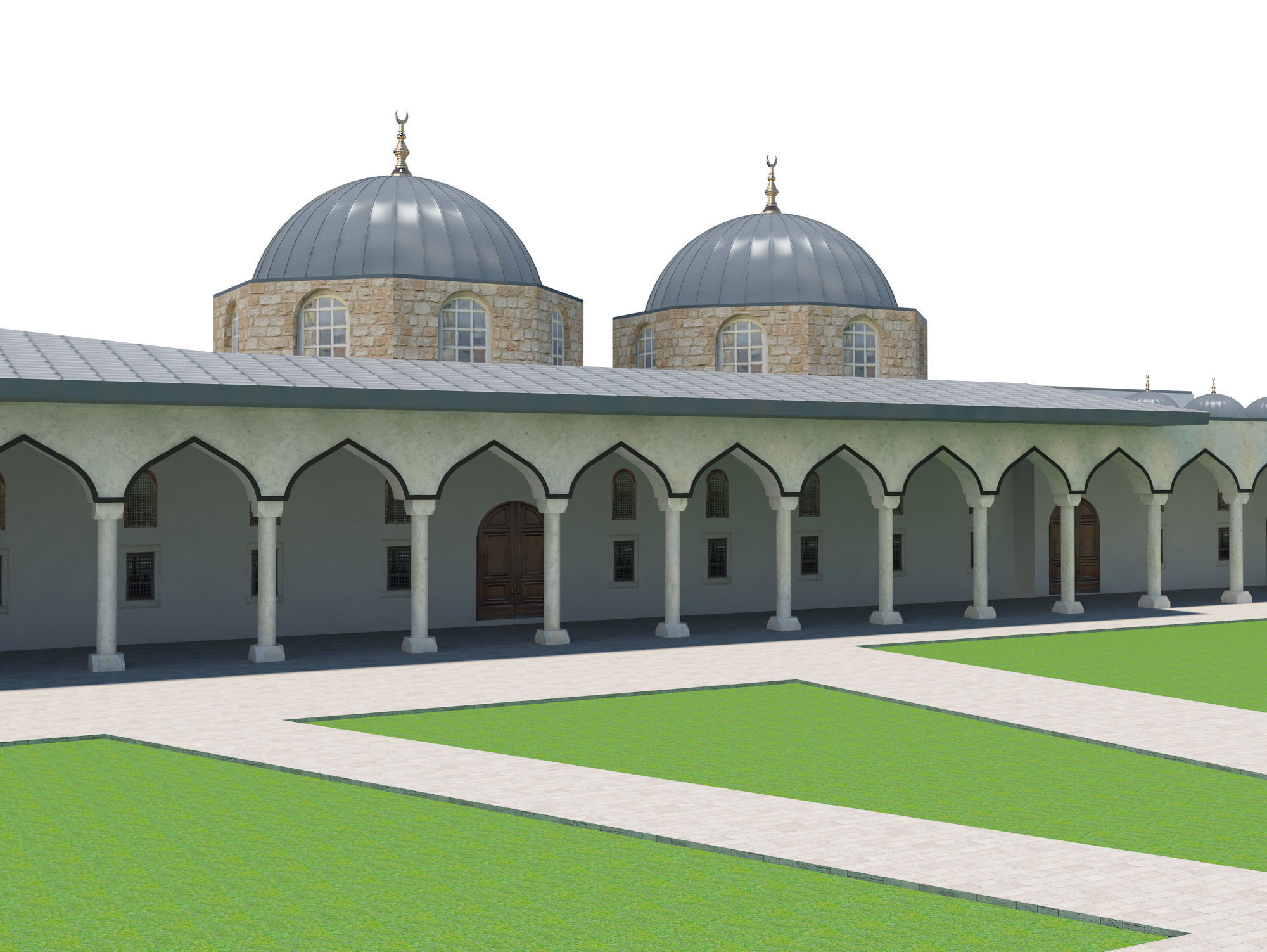 Topkapi Palace full exterior scene 3D model | CGTrader
