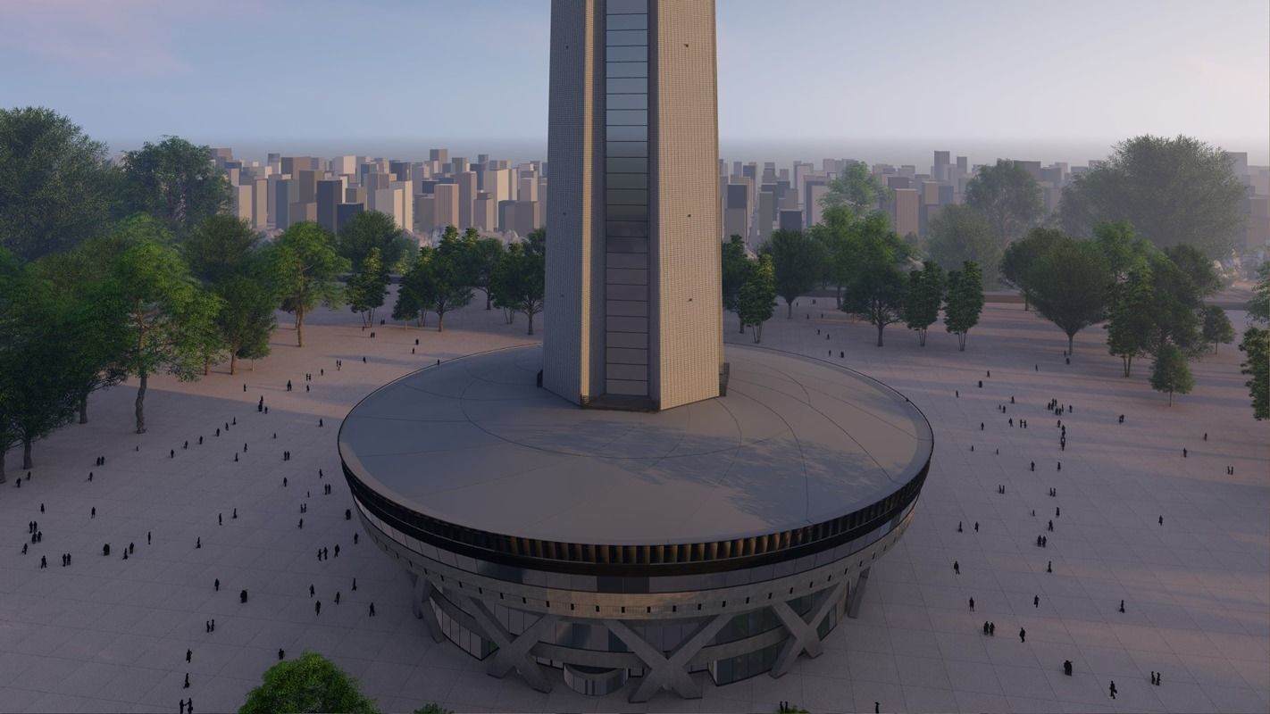 Milad tower 3D model | CGTrader