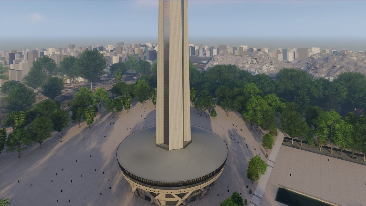 Milad tower 3D model | CGTrader