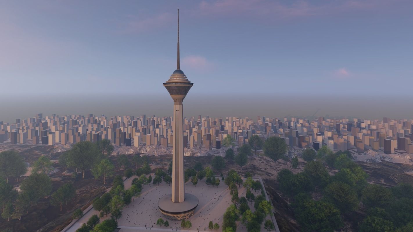Milad tower 3D model | CGTrader