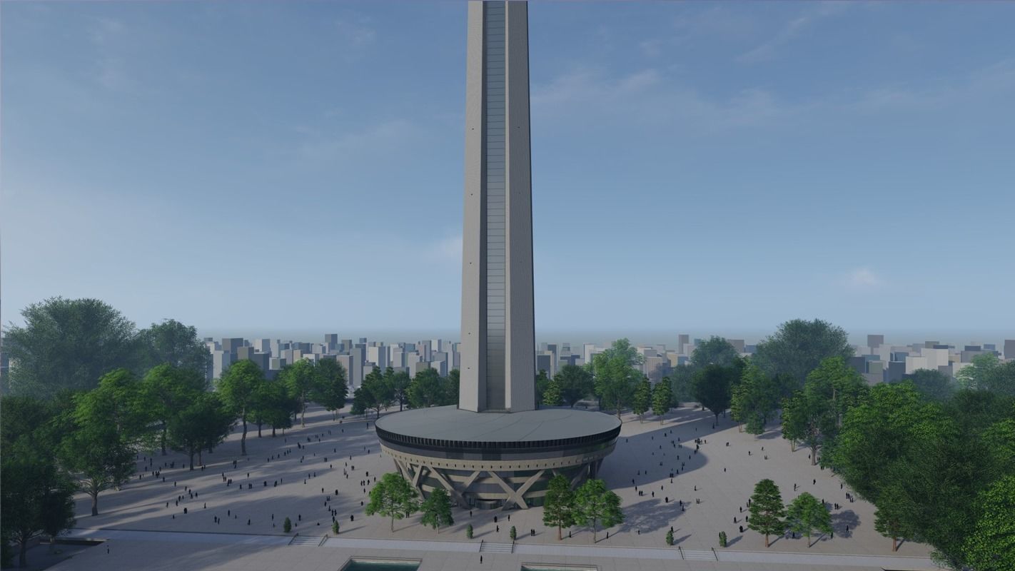Milad tower 3D model | CGTrader