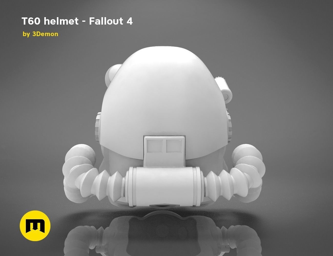 T60 Helmet Fallout 4 3D model 3D printable | CGTrader