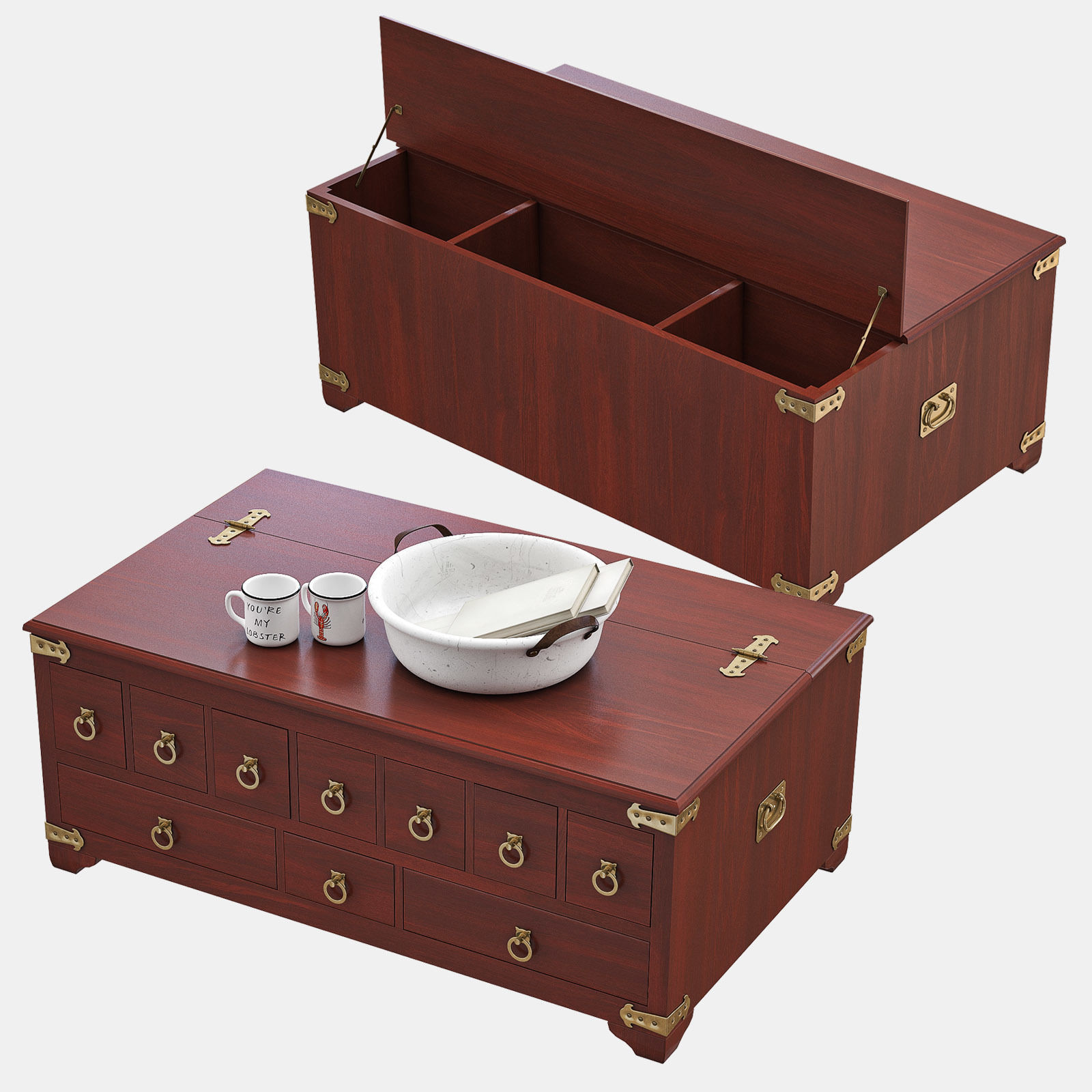 FRIENDS APOTHECARY Coffee Table 3D model | CGTrader