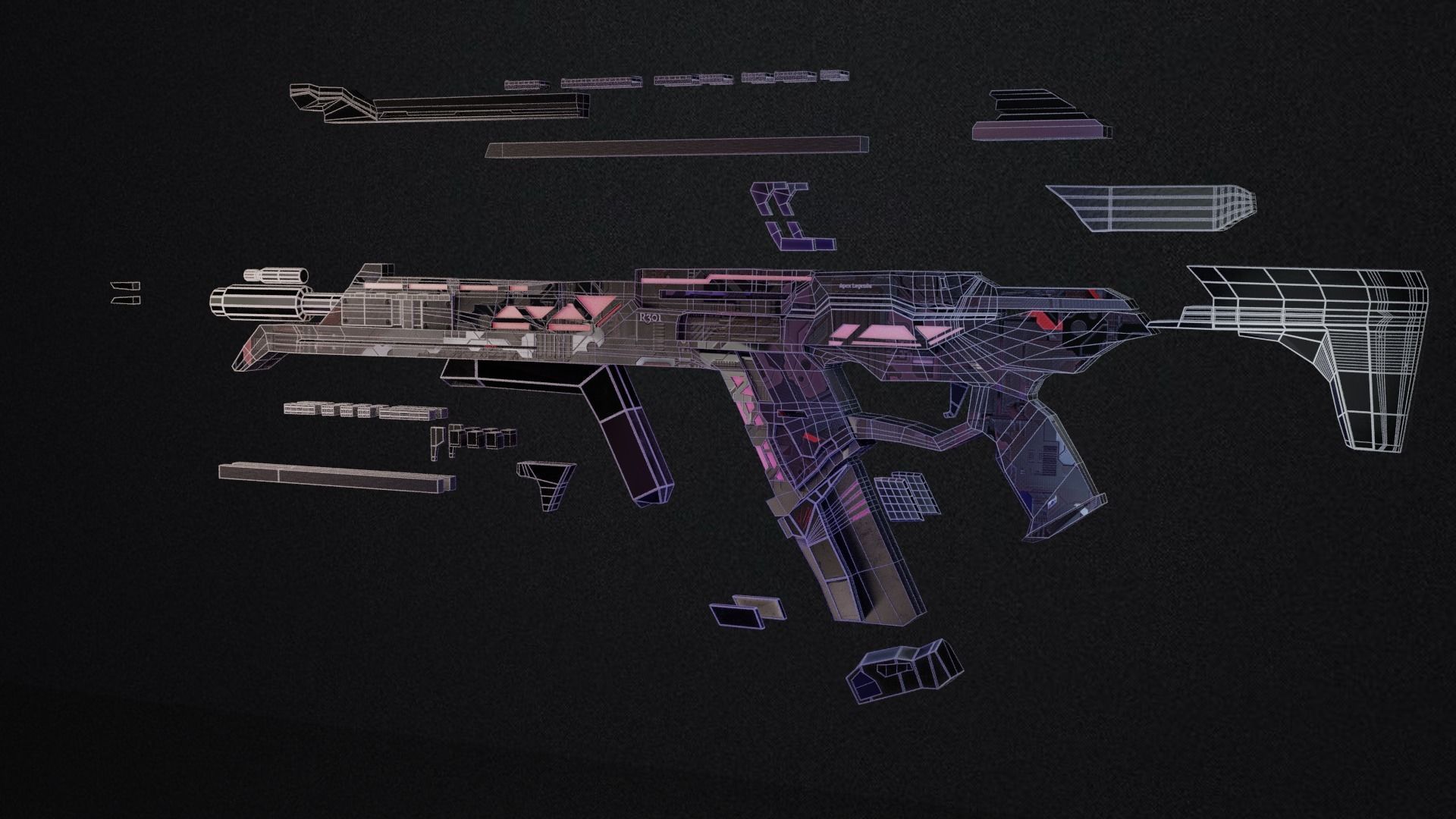 Apex Legends R301 3D model | CGTrader