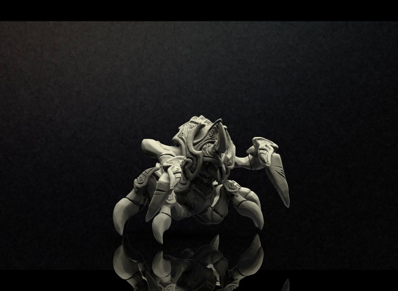 Nyx Assassin Dota 2 Souvenir Figure 3D print model 3D model 3D ...