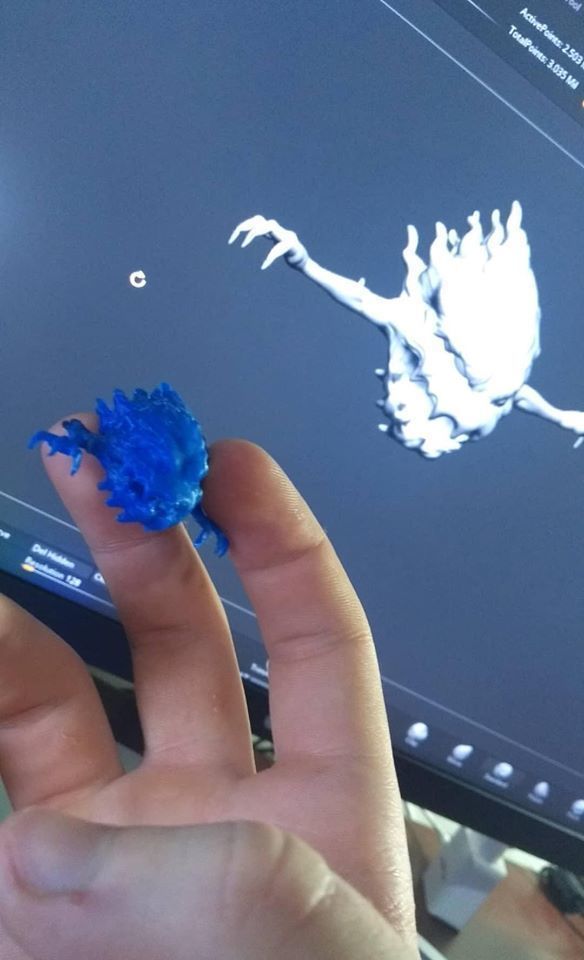 Bomb Creature - Final Fantasy - STL 3D PRINT 3D model 3D printable ...