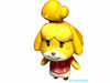 animal crossing isabelle figure free 3D model 3D printable | CGTrader