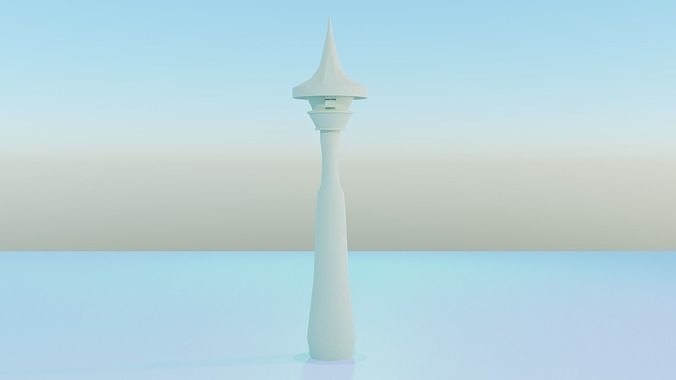 3D model Rapunzel Tower 3D Model VR / AR / low-poly | CGTrader