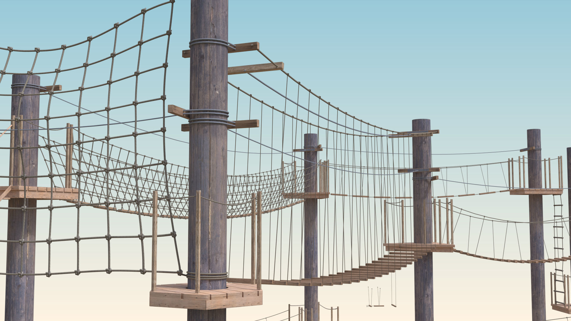 Adventure Park 3D model | CGTrader