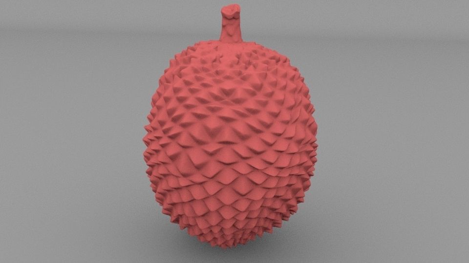 lychee fruit 3D model 3D printable | CGTrader