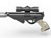 Blaster pistol Night Sniper X-8 from Star Wars 3D model | CGTrader