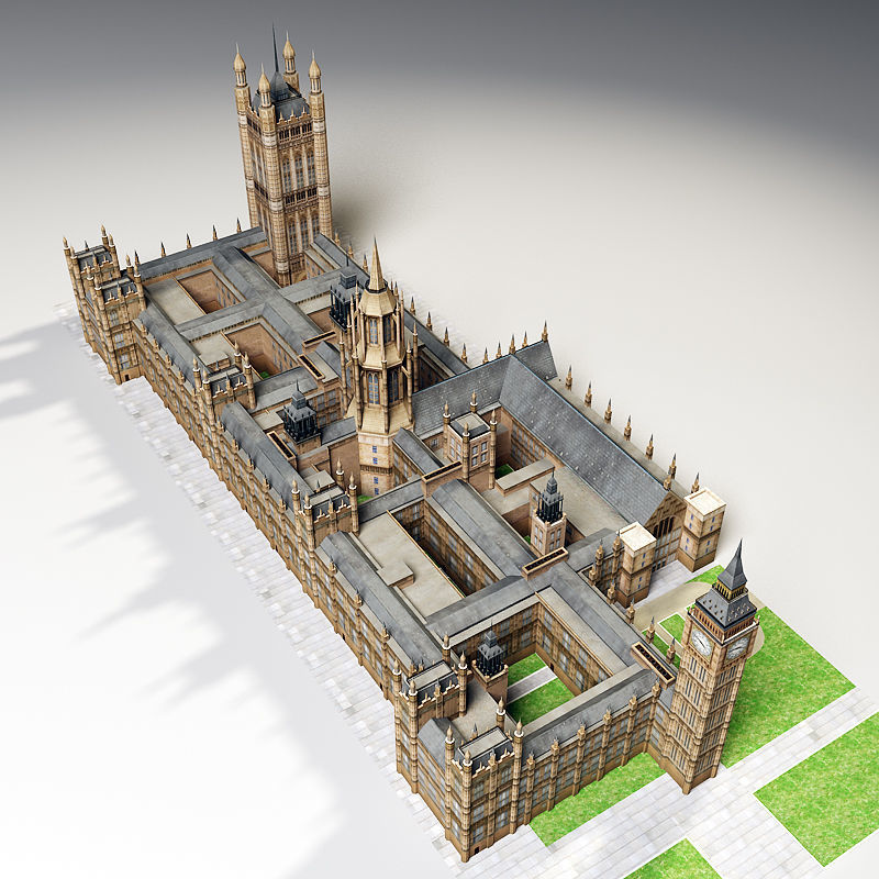 Palace of Westminster 3D model | CGTrader