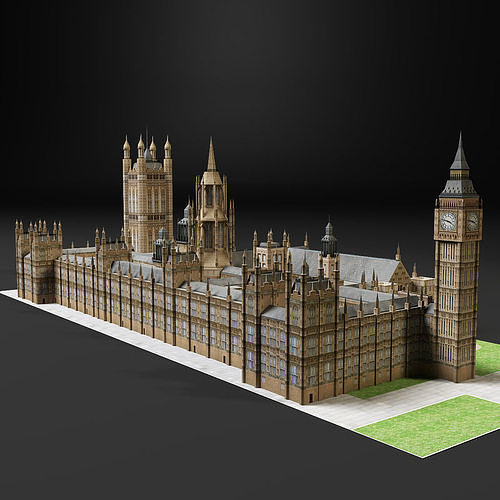 Palace of Westminster 3D model | CGTrader