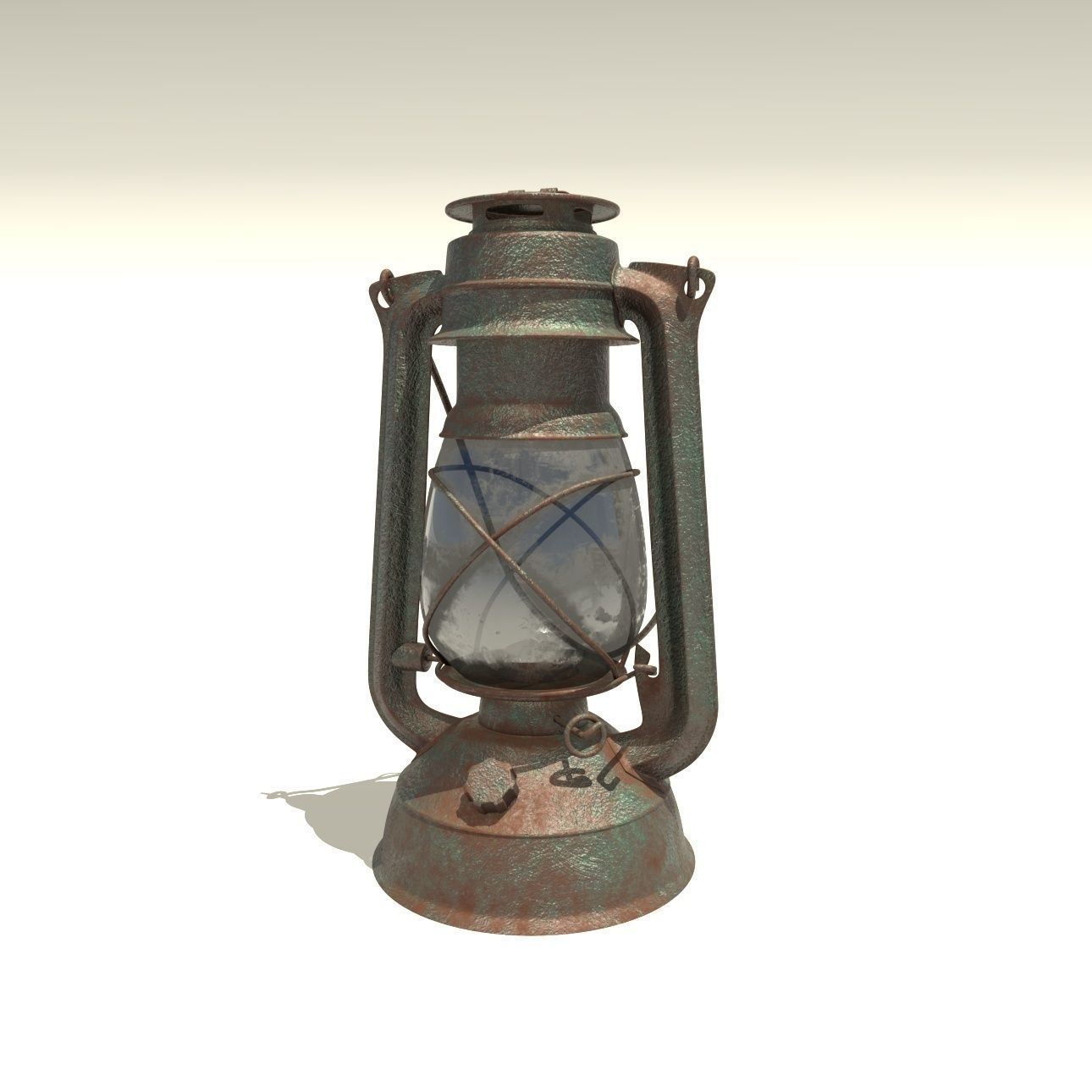 3d old lamp 3D model animated | CGTrader