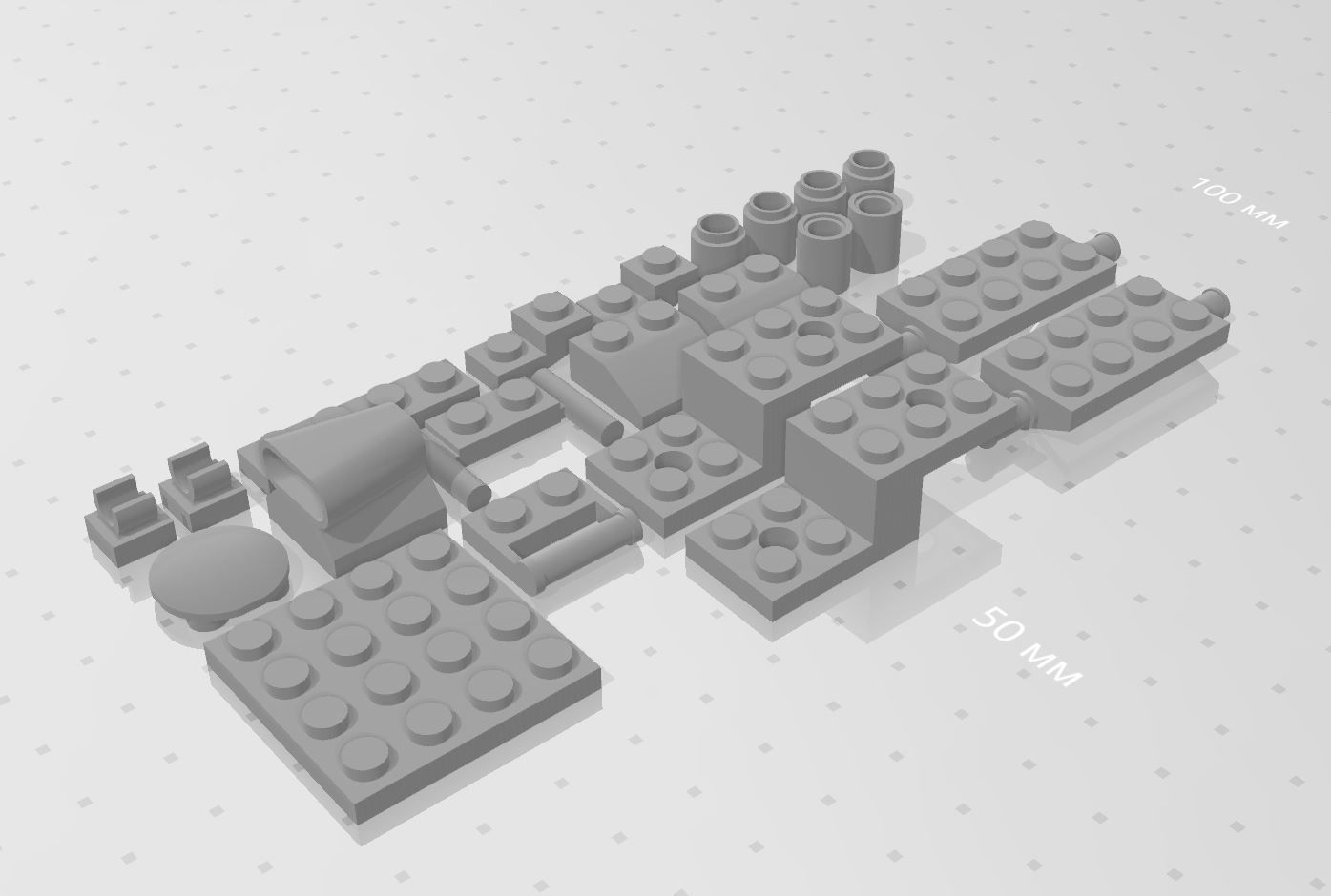 LEGO constructor 3D print model 3D model 3D printable | CGTrader