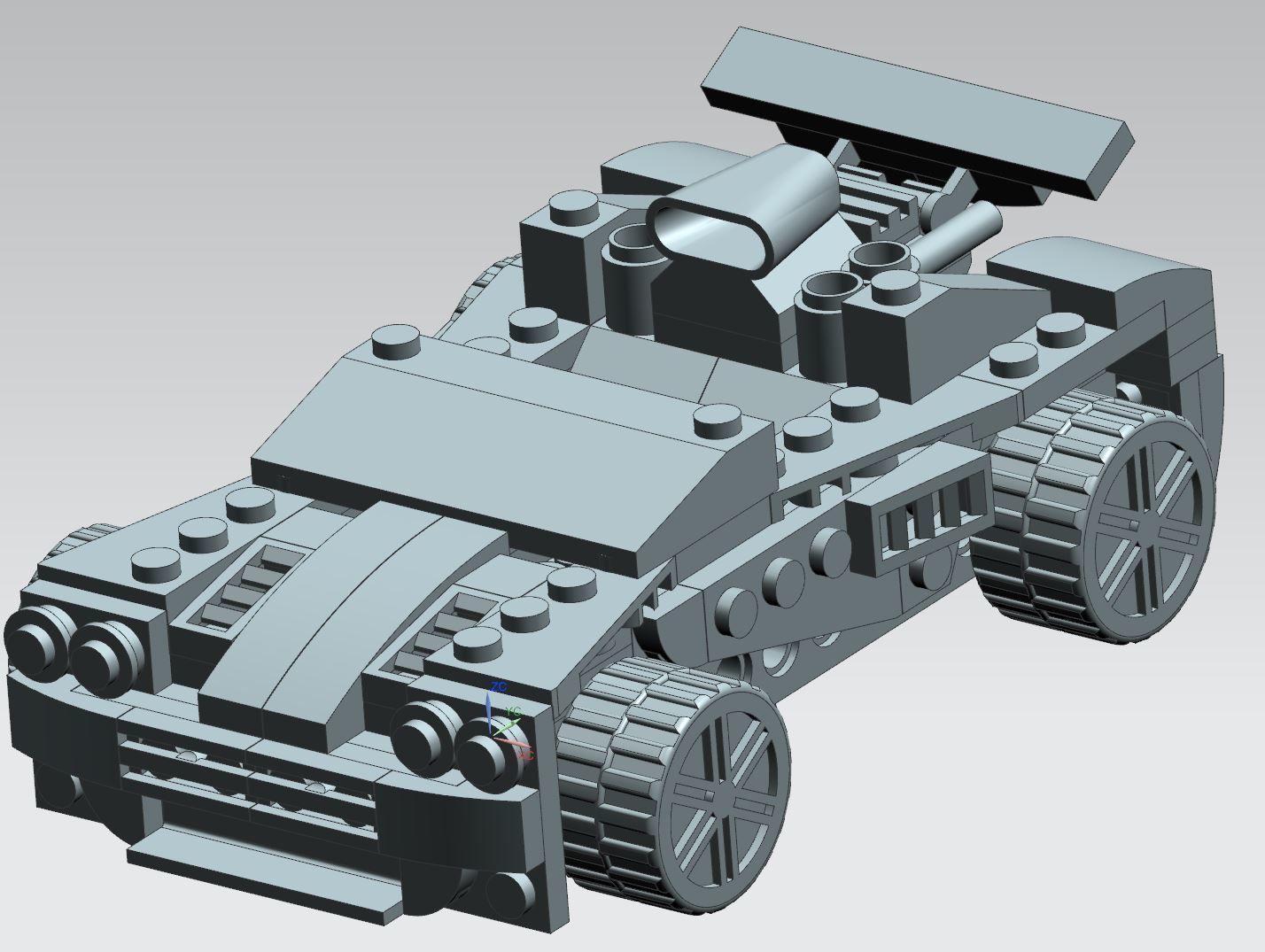 LEGO constructor 3D print model 3D model 3D printable | CGTrader