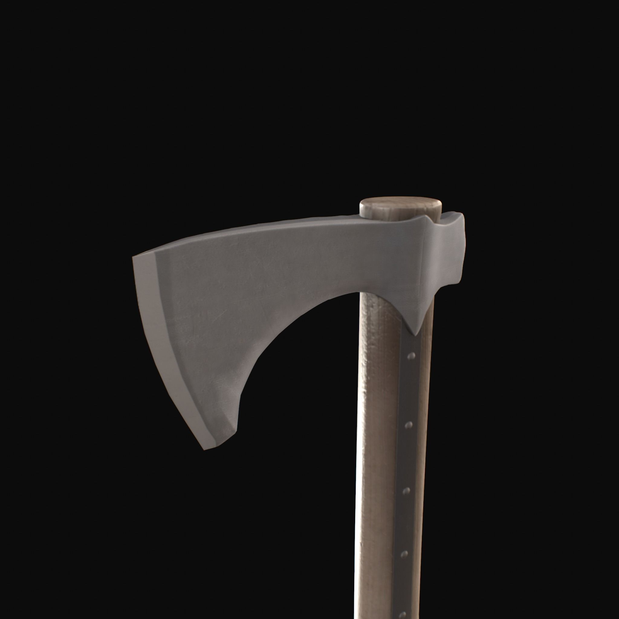 battle 3D asset low-poly Battle Axe | CGTrader
