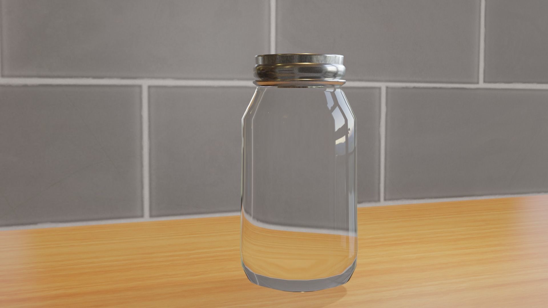 Mason Jar free VR / AR / low-poly 3D model | CGTrader