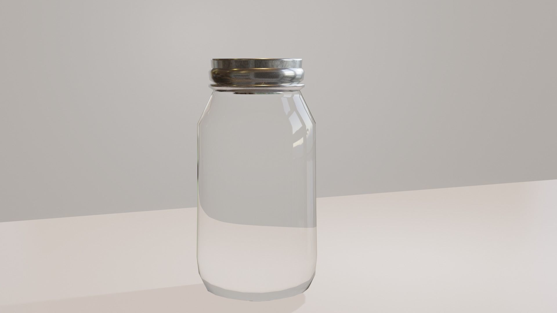 Mason Jar free VR / AR / low-poly 3D model | CGTrader