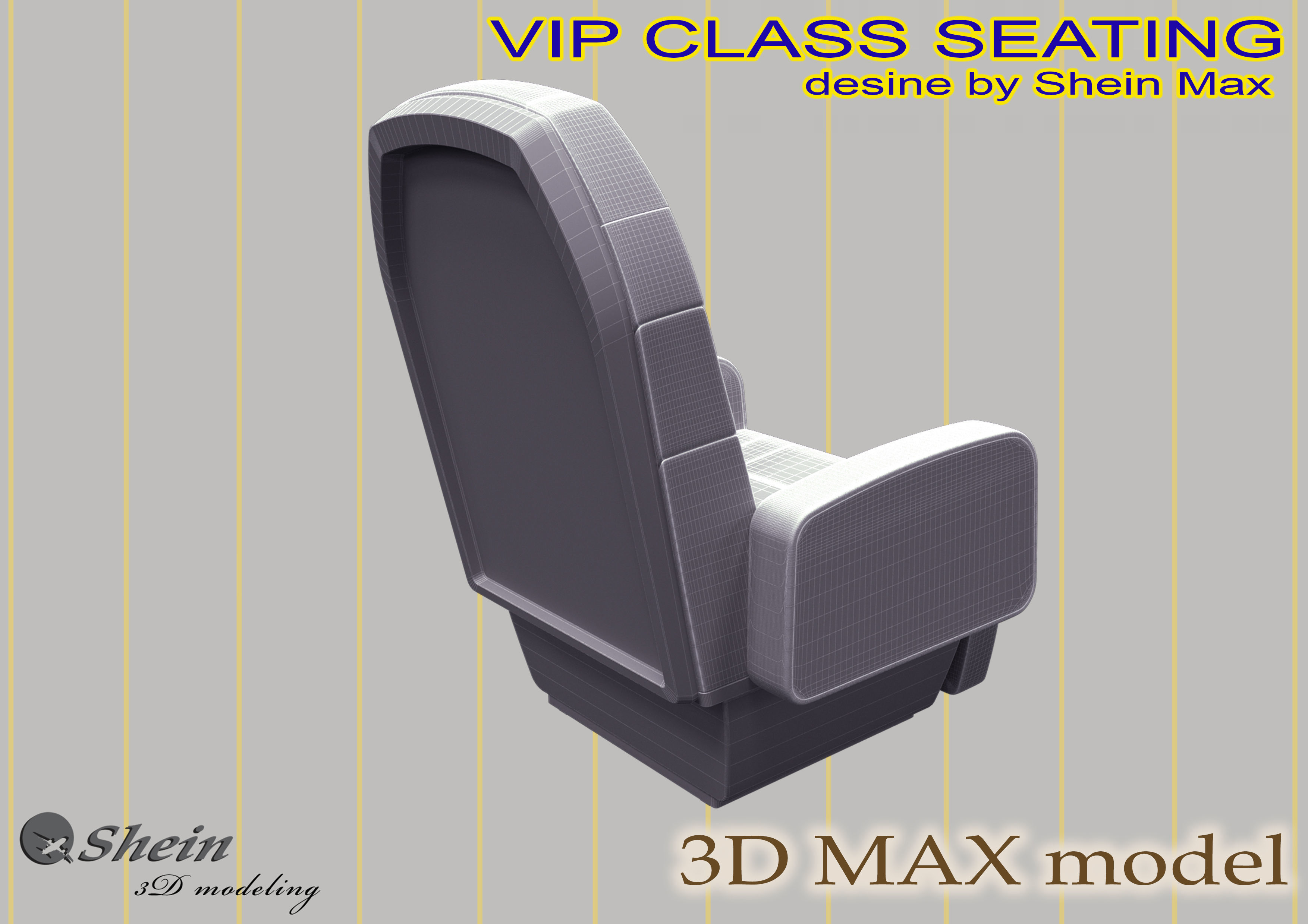VIP CABIN SEATING 3D model | CGTrader