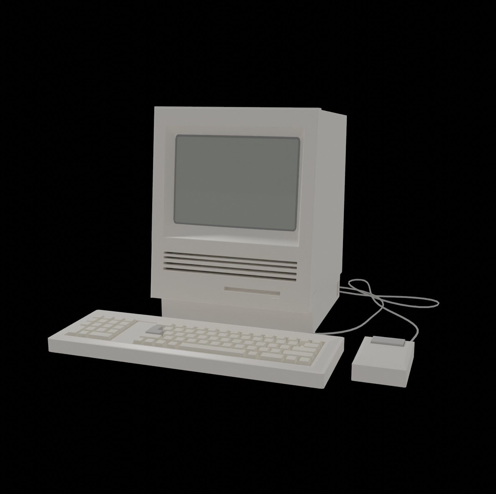 3D model Macintosh VR / AR / low-poly | CGTrader