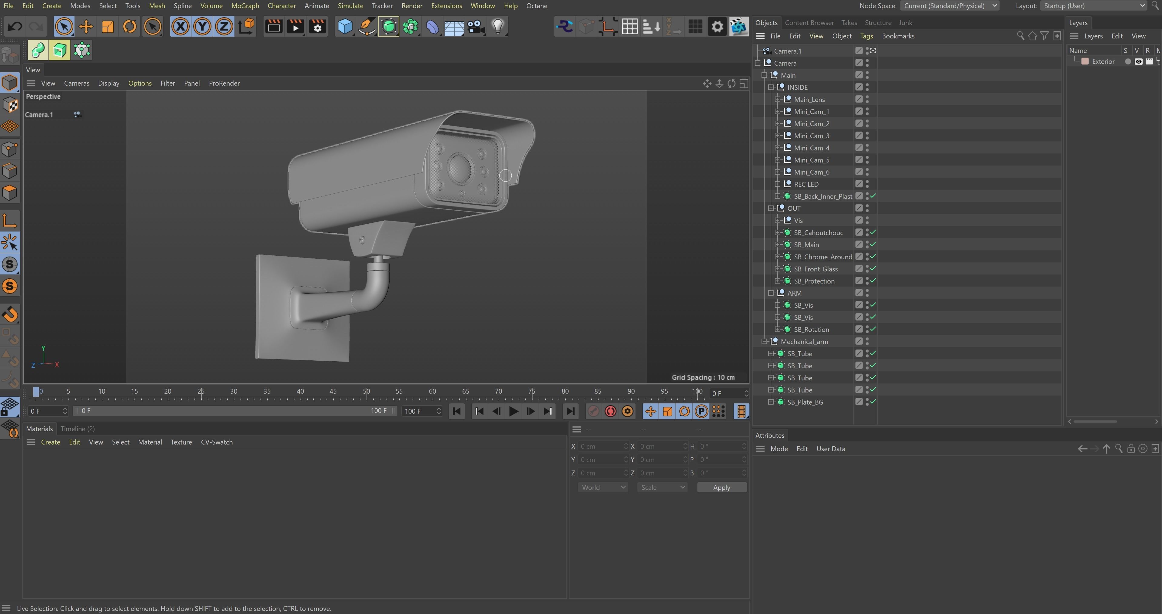 3D model CCTV Camera surveillance VR / AR / low-poly | CGTrader