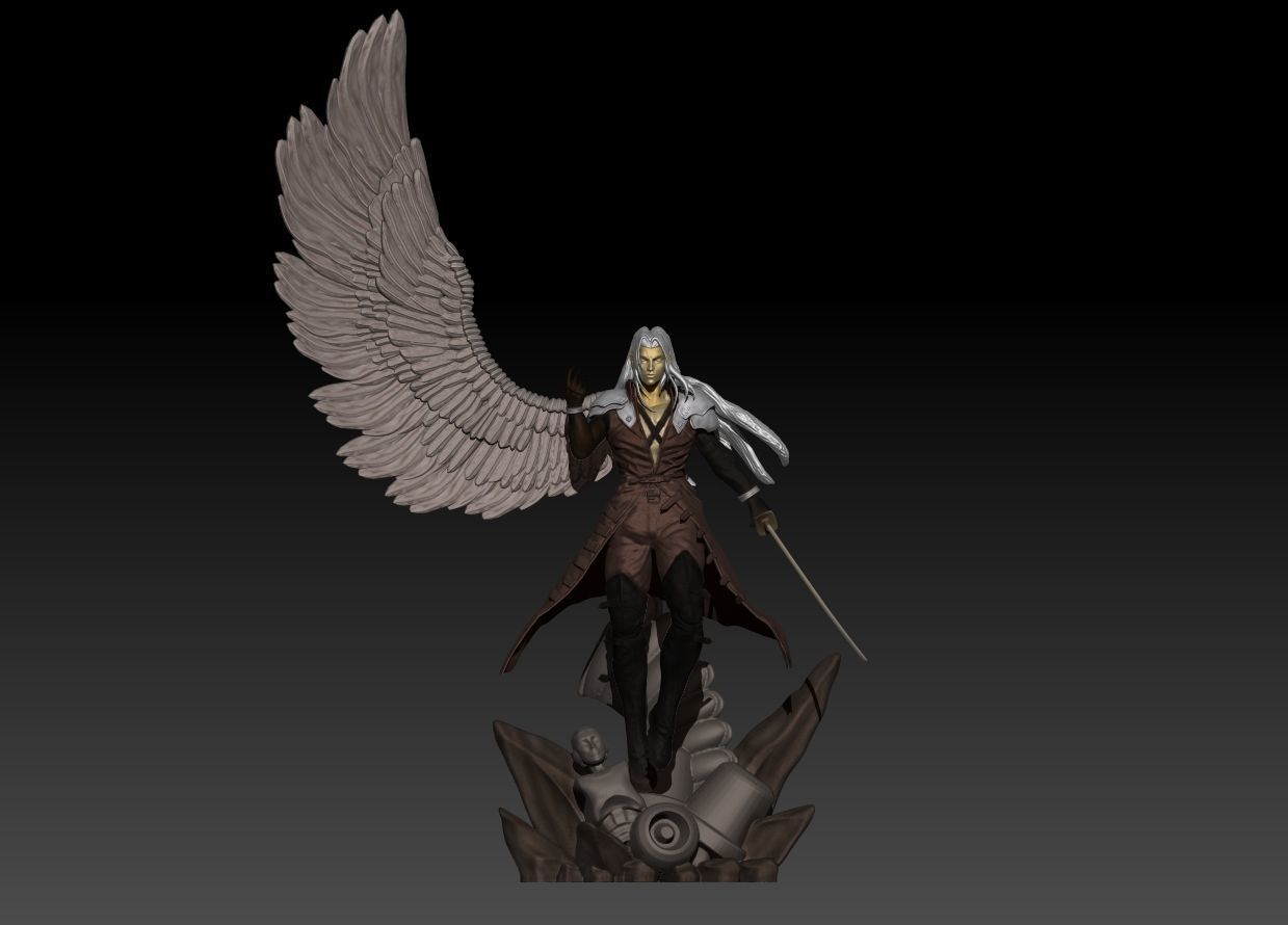 3D model sephiroth | CGTrader