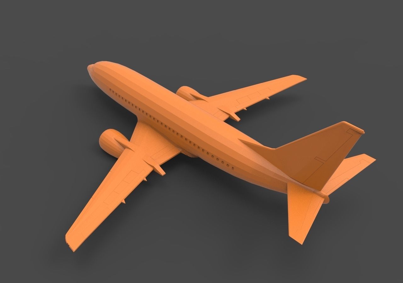 Boeing 737 3D model 3D printable | CGTrader