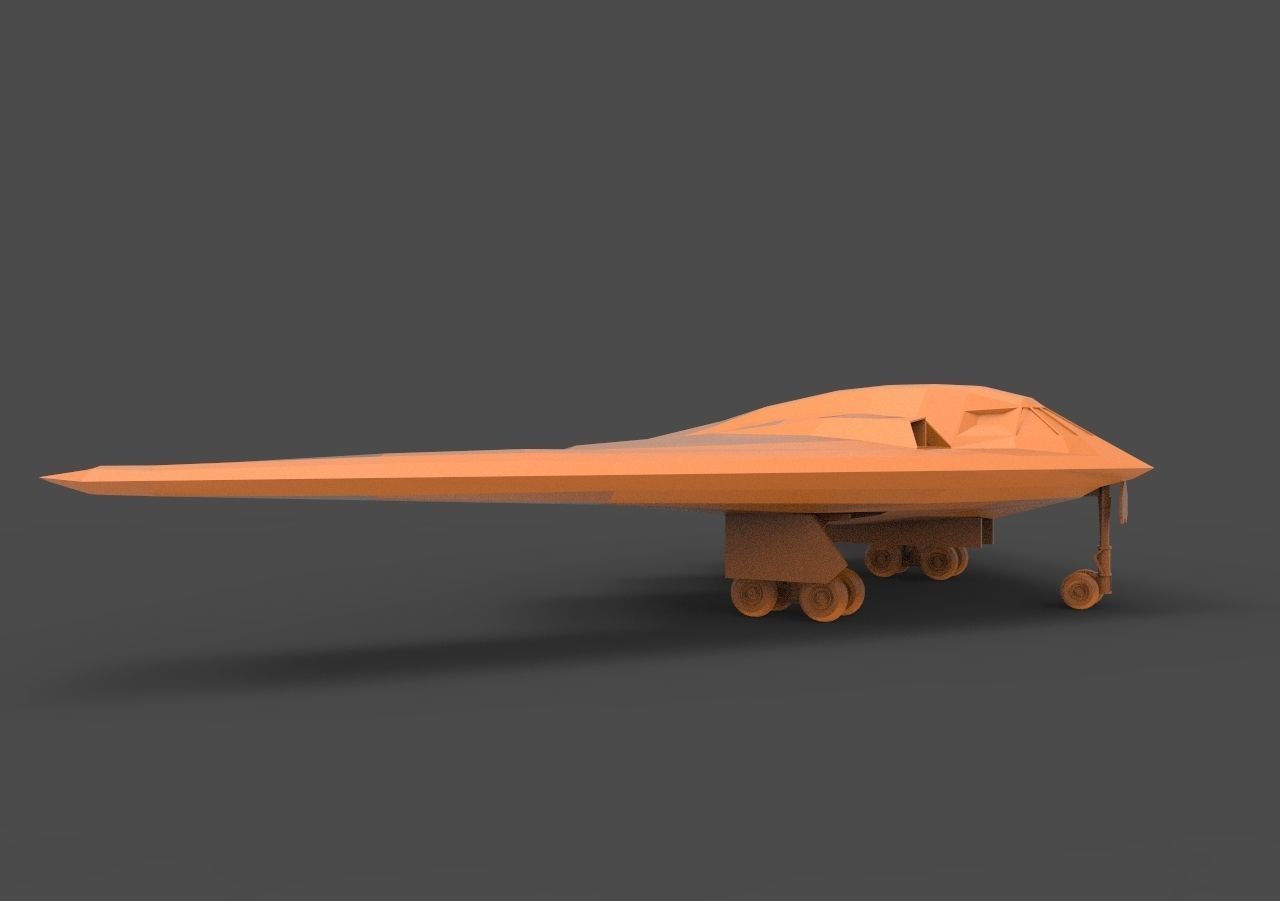 B-2 Spirit 3D model 3D printable | CGTrader