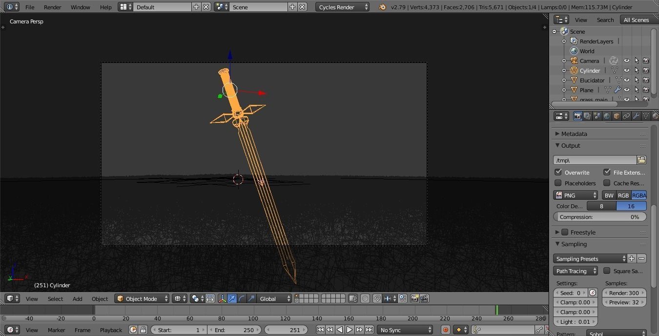 Sword Art Online Freezing Sword 3D model | CGTrader